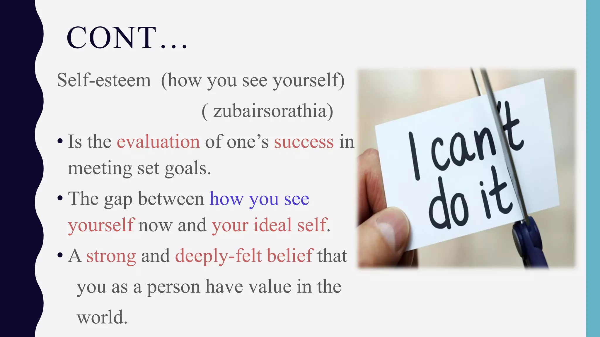 SELF ESTEEM | PDF