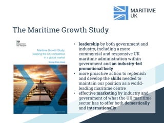 Maritime UK general overview presentation | PPT