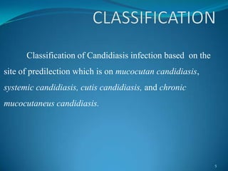 Mukokutan kandidiasis | PPTX