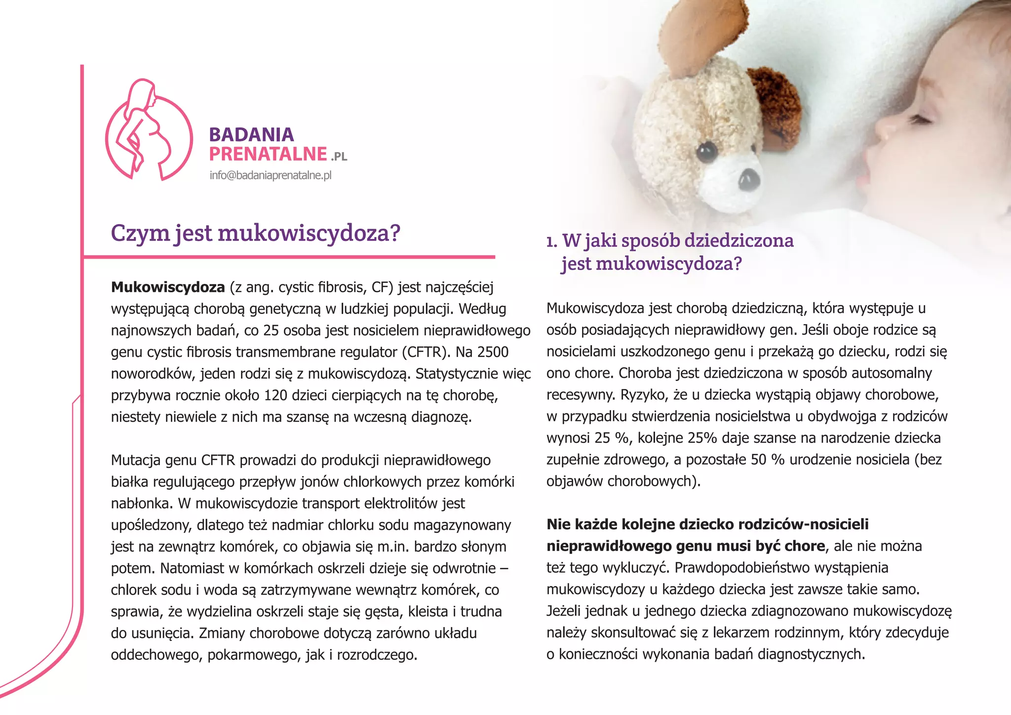 Czym jest mukowiscydoza? | PDF