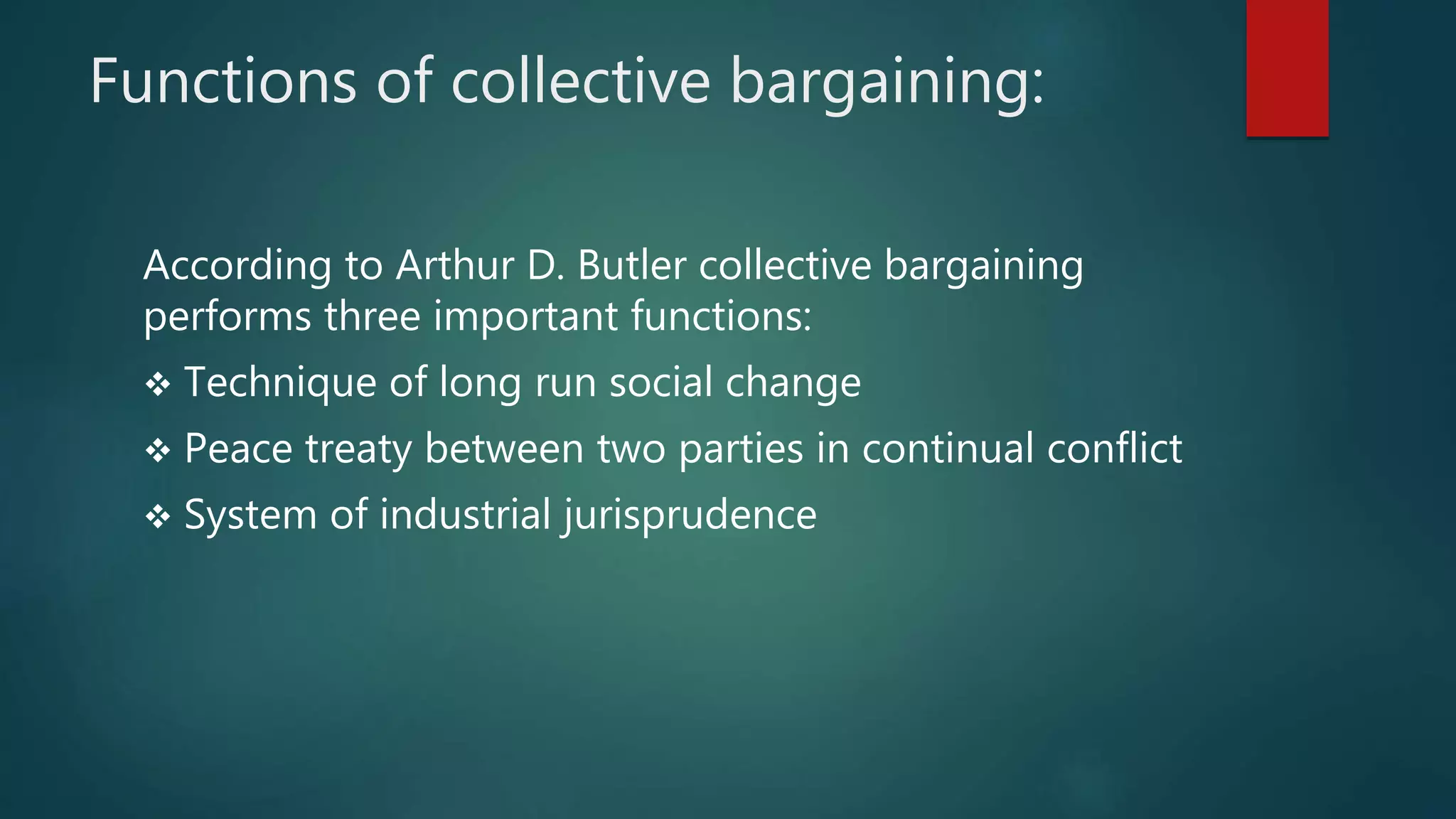 collective bargaining | PPTX