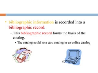 Cataloguing | PPT