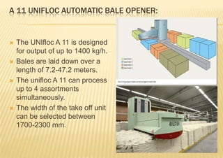 Rieter modern blow room line | PPTX