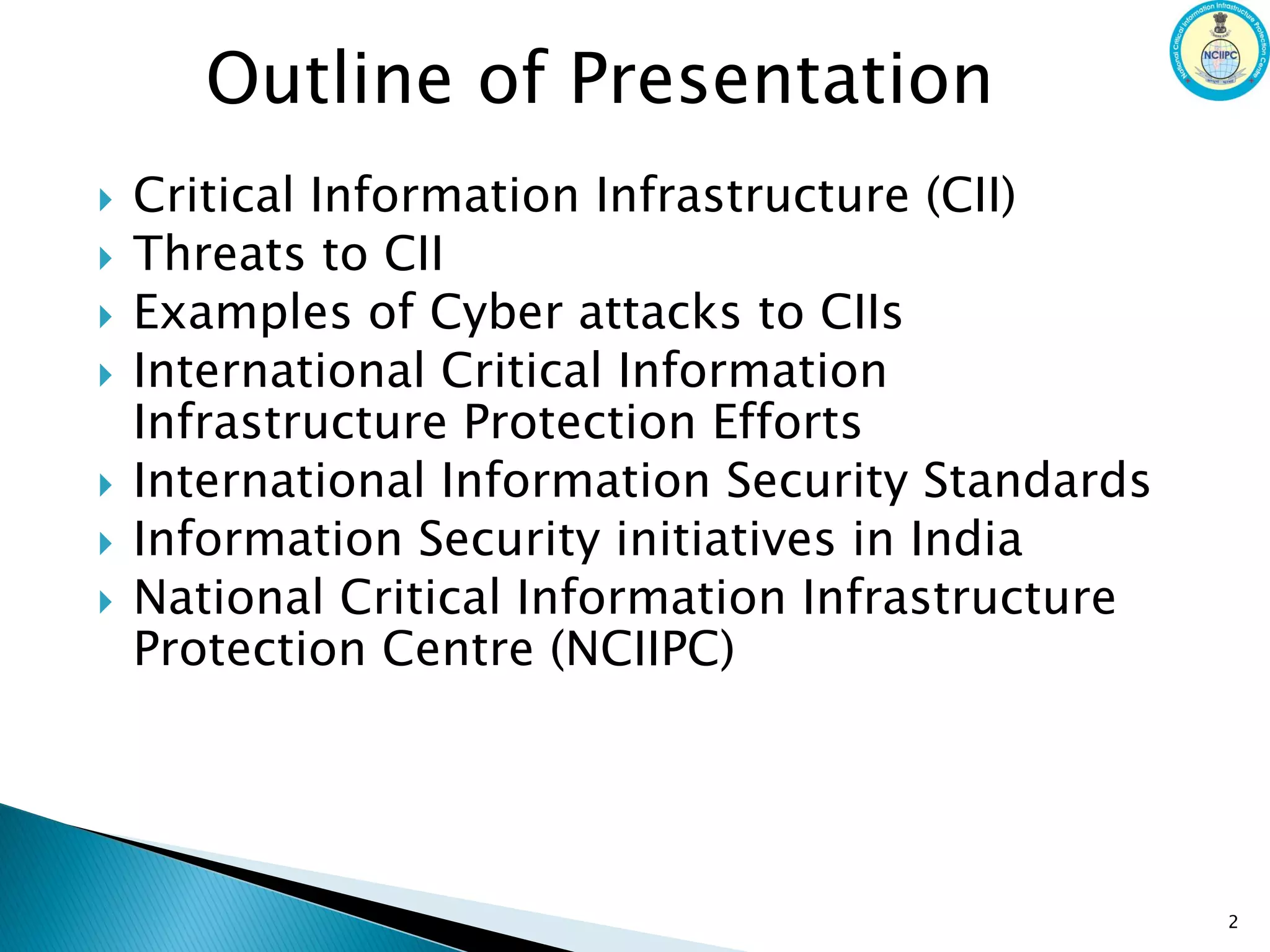 National Critical Information Infrastructure Protection Centre (NCIIPC ...