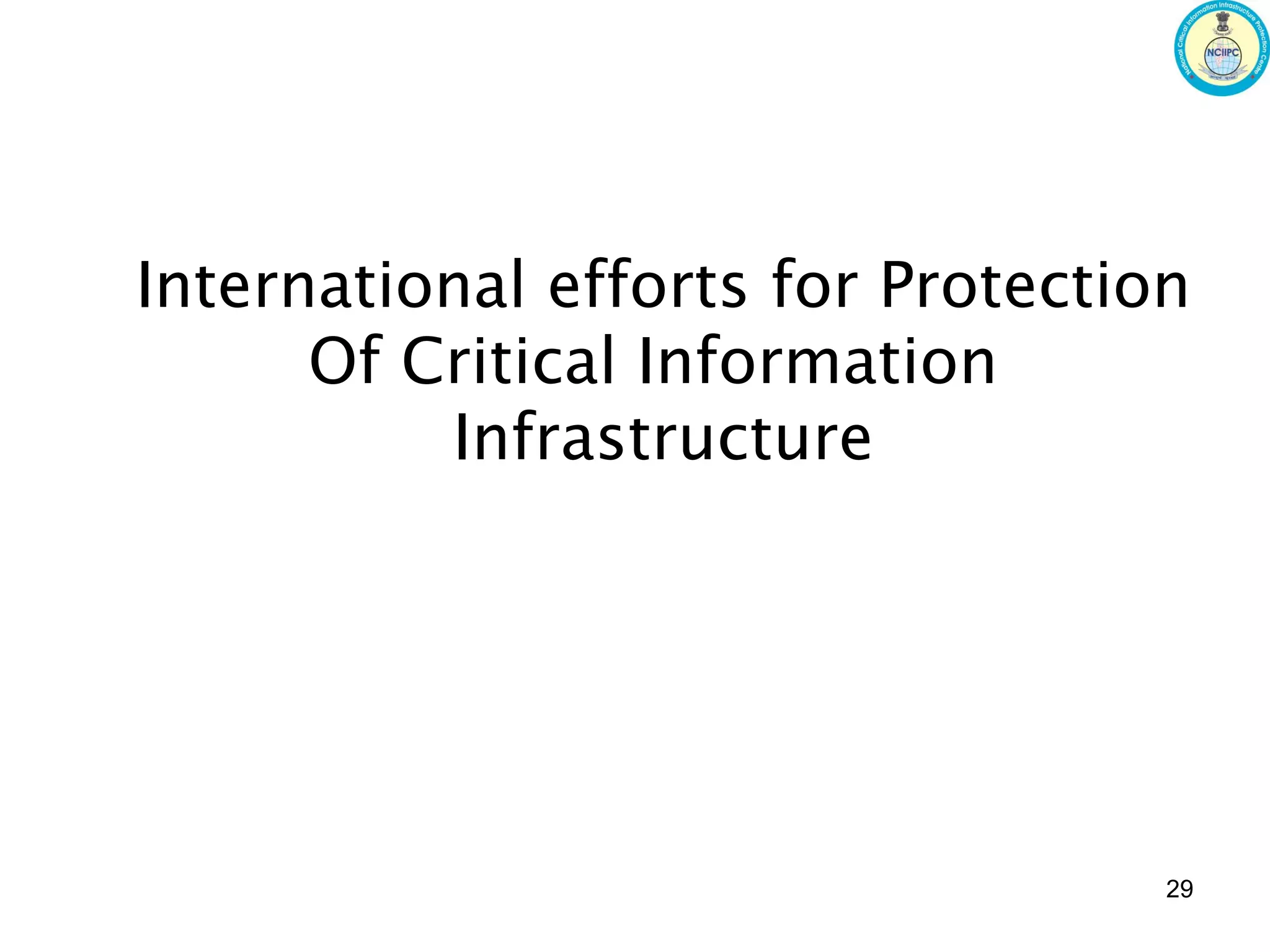 National Critical Information Infrastructure Protection Centre (NCIIPC ...