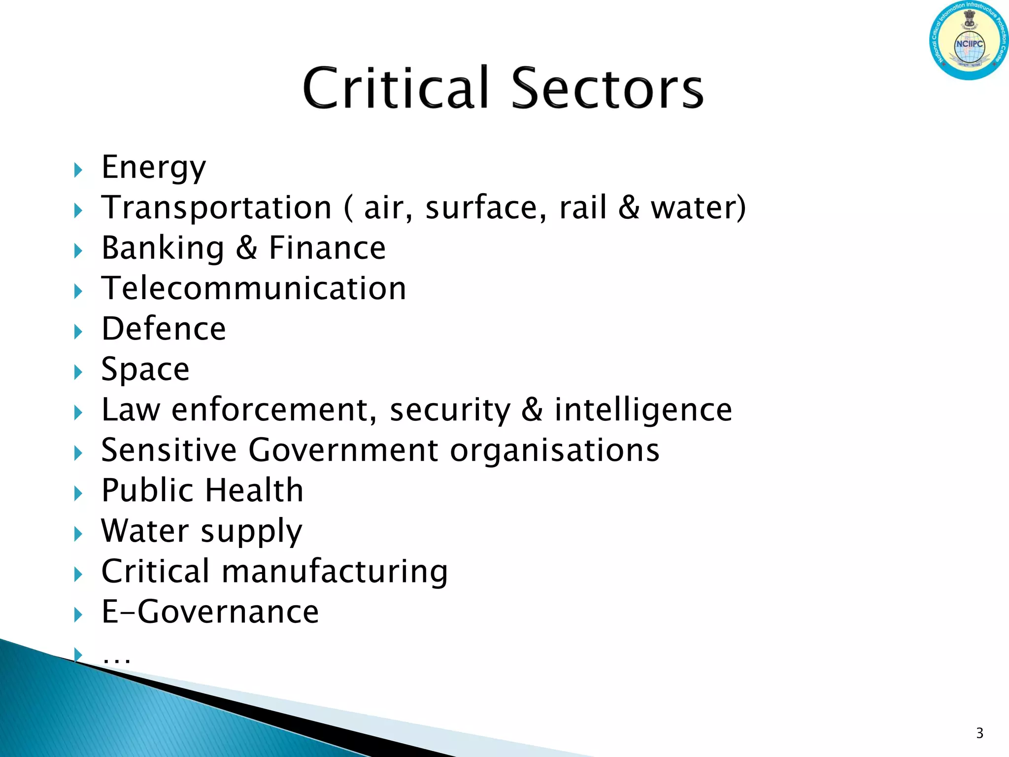 National Critical Information Infrastructure Protection Centre (NCIIPC ...