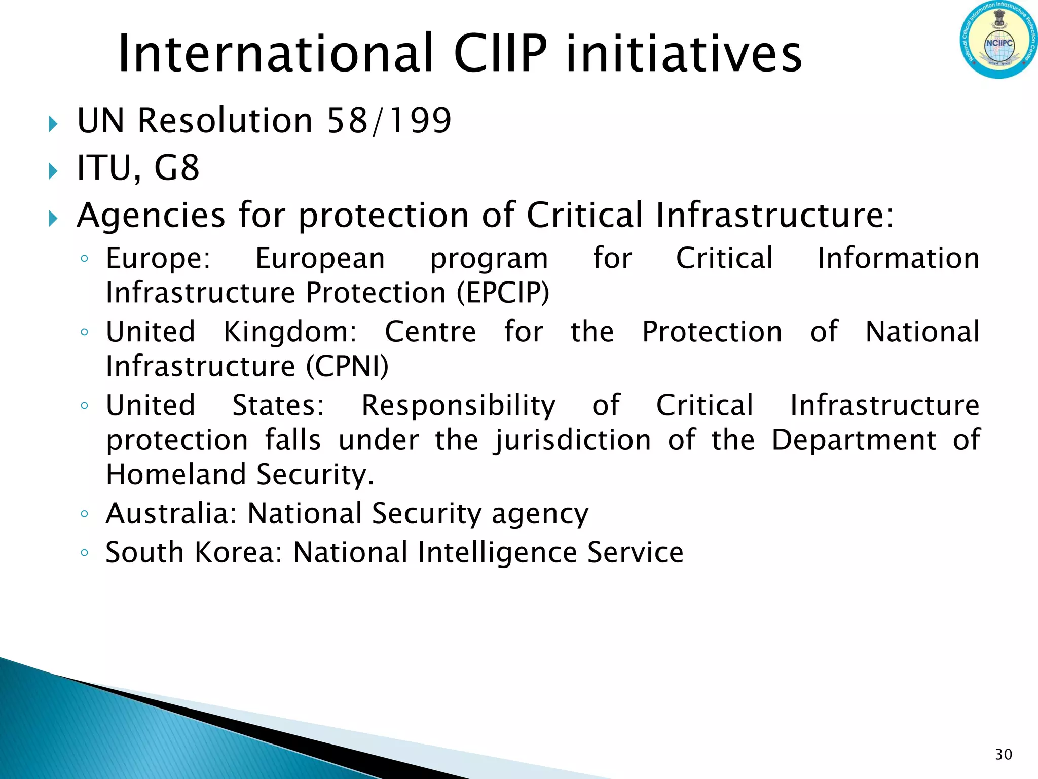 National Critical Information Infrastructure Protection Centre (NCIIPC ...