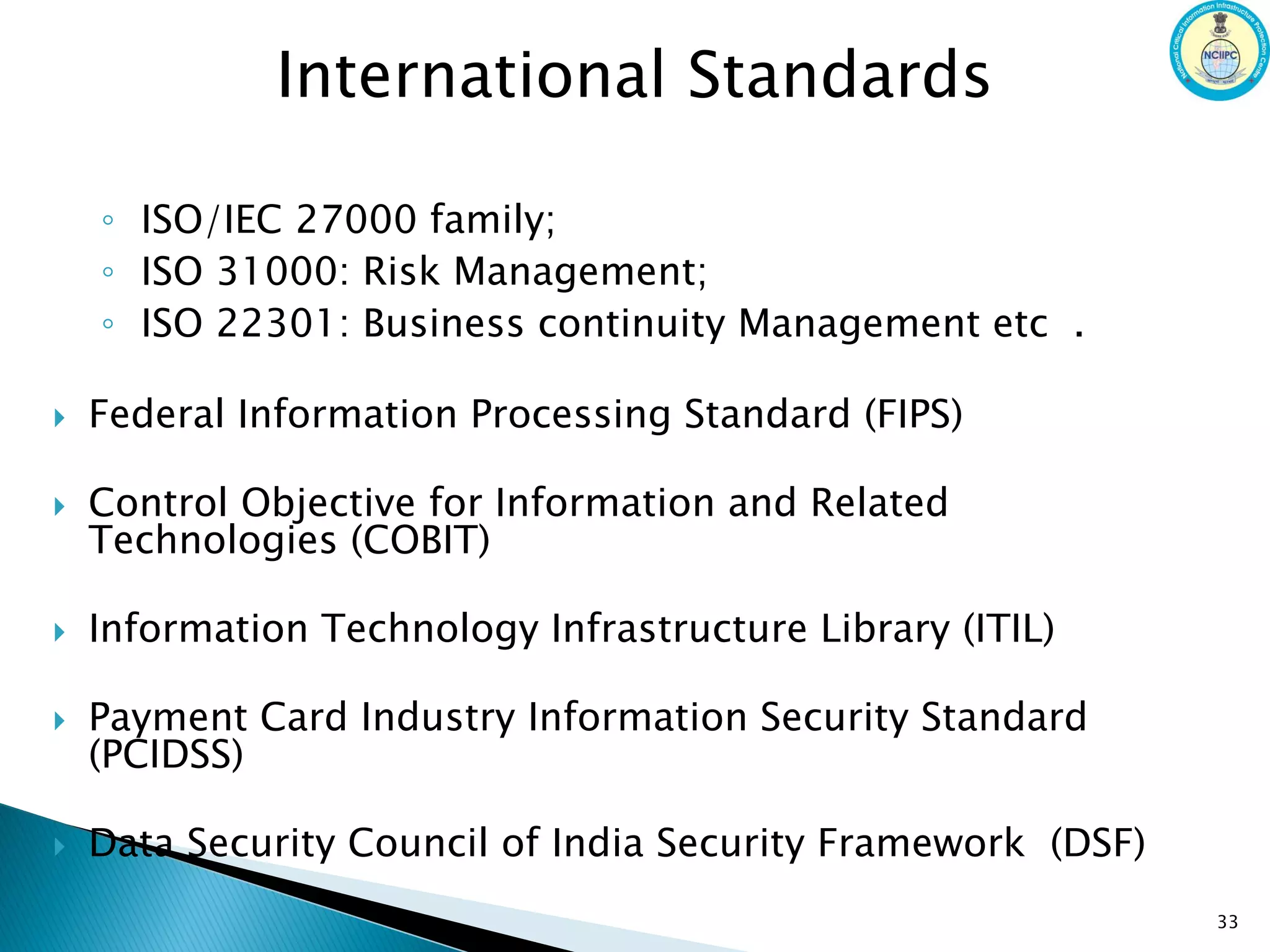National Critical Information Infrastructure Protection Centre (NCIIPC ...