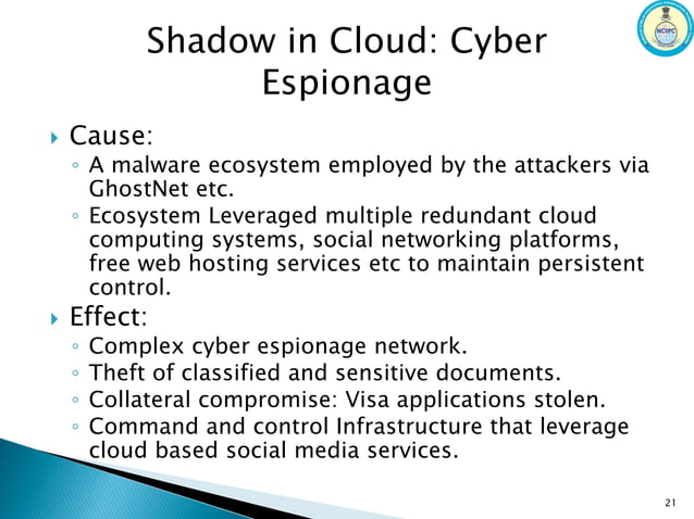 National Critical Information Infrastructure Protection Centre (NCIIPC ...