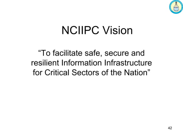 National Critical Information Infrastructure Protection Centre (NCIIPC ...