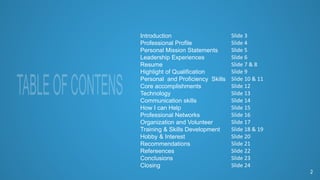 Mukti ali career portpolio | PPT