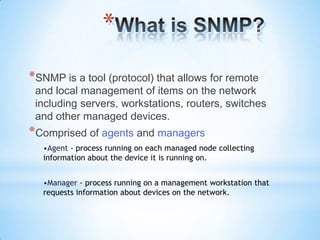 SNMP | PPTX