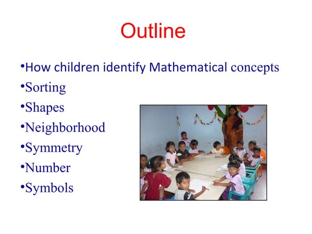 Development of mathematical Skills in Early Years | PPT | Early ...