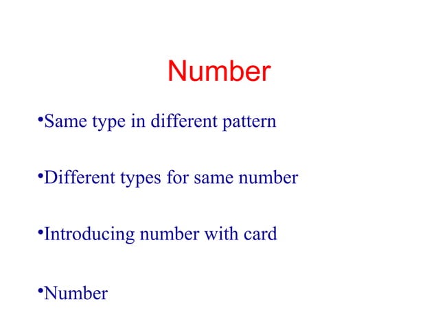 Development of mathematical Skills in Early Years | PPT | Early ...
