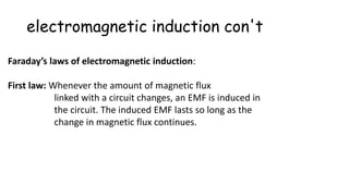 electromagnetic induction | PPT