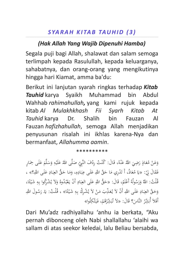 Mulakhosh Syarh Kitab Tauhid.pdf