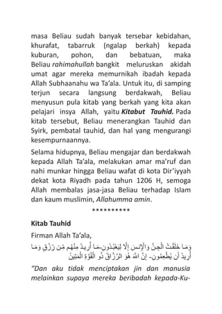Mulakhosh Syarh Kitab Tauhid.pdf