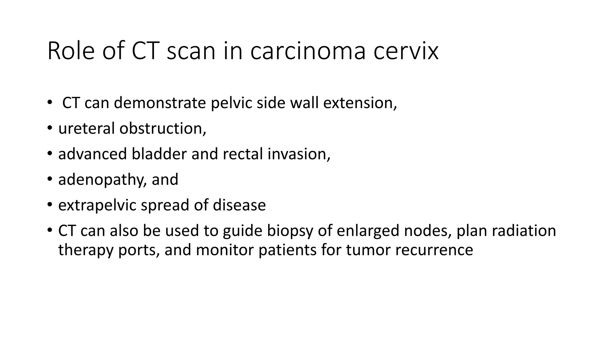 IMAGING & ITS ROLE IN FEMALE GENITAL CANCER | PPTX