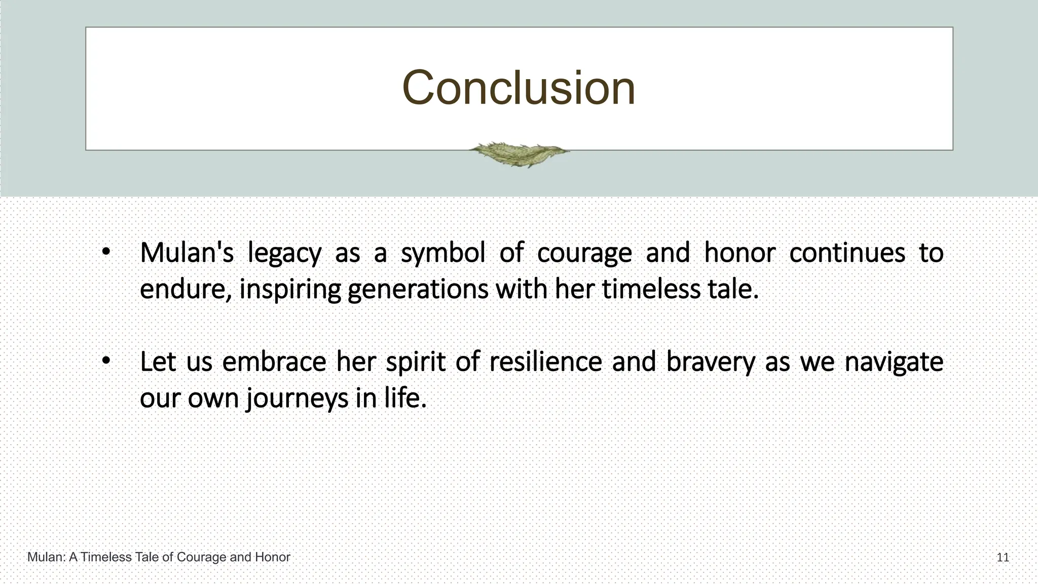 Mulan A Timeless Tale of Courage and Honor.pptx