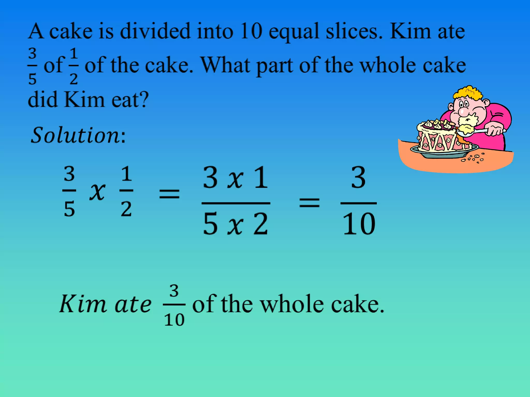 Multiplication and division of fractions | PPTX