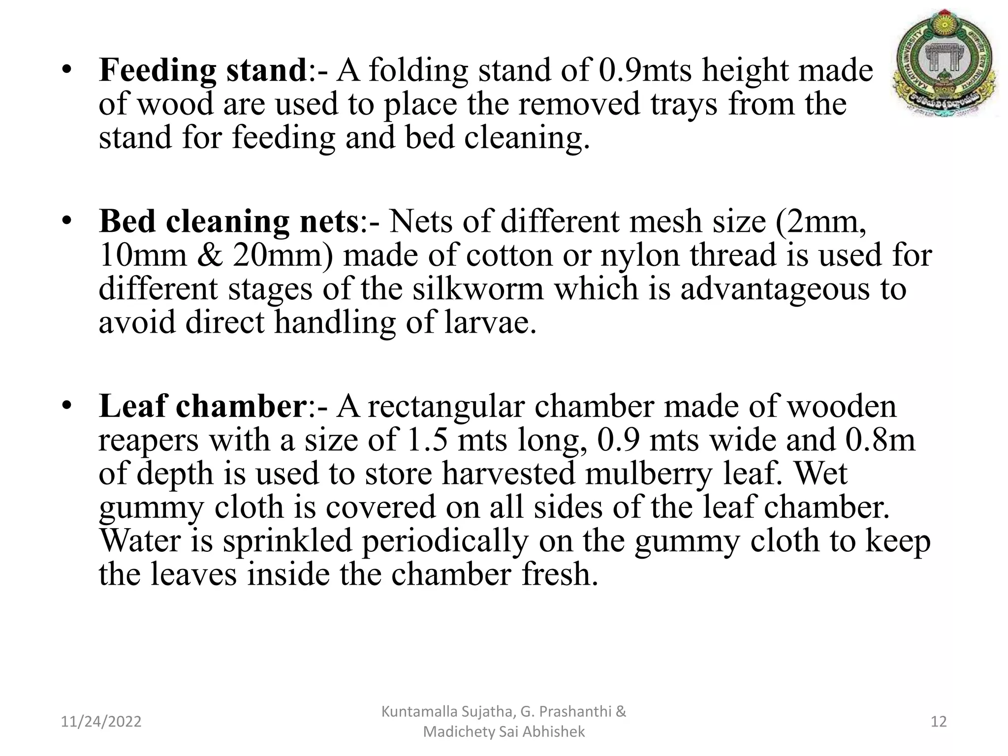 Mulberry silkworm rearing techniques.pptx