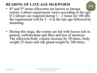 Mulberry silkworm rearing techniques.pptx