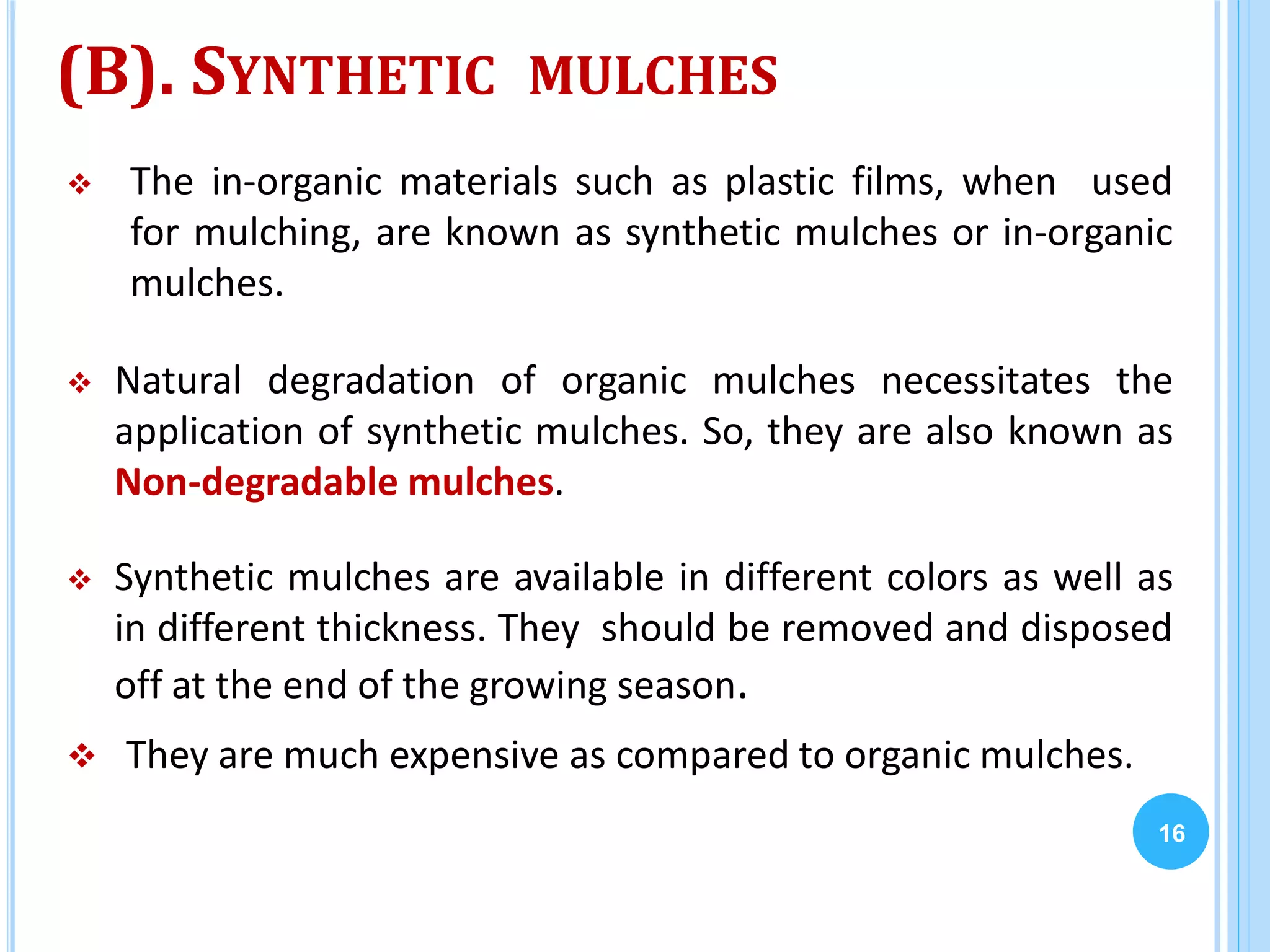 Mulching | PDF