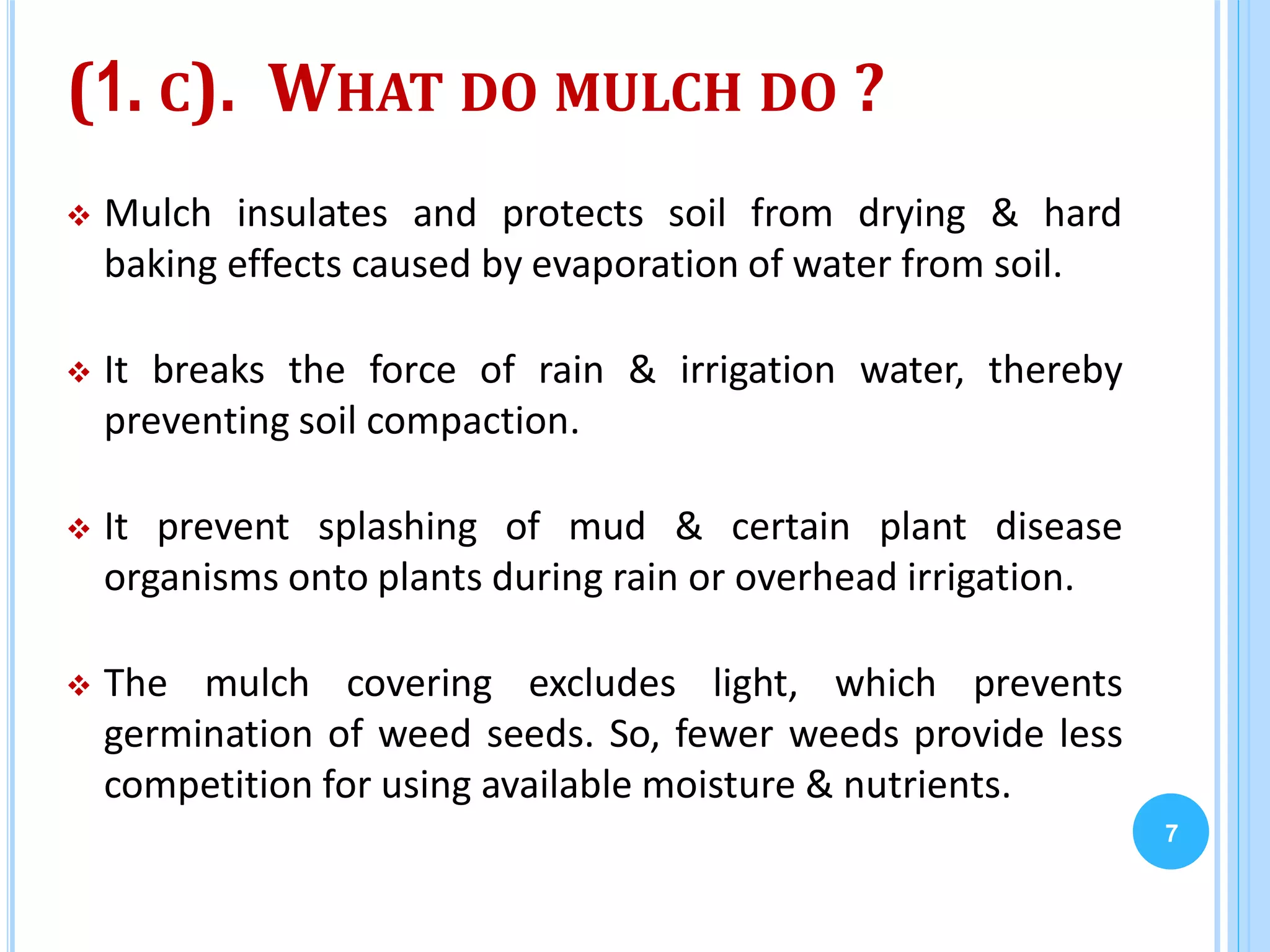 Mulching | PDF