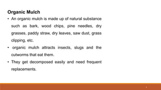 Mulching ppt | PPTX