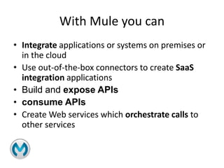 Mule Introduction | PPT