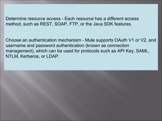 Mule anypoint connector dev kit | PPT