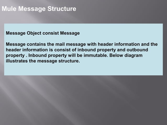 Mule architecture | PPT