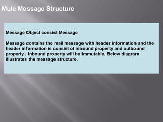 Mule architecture | PPT