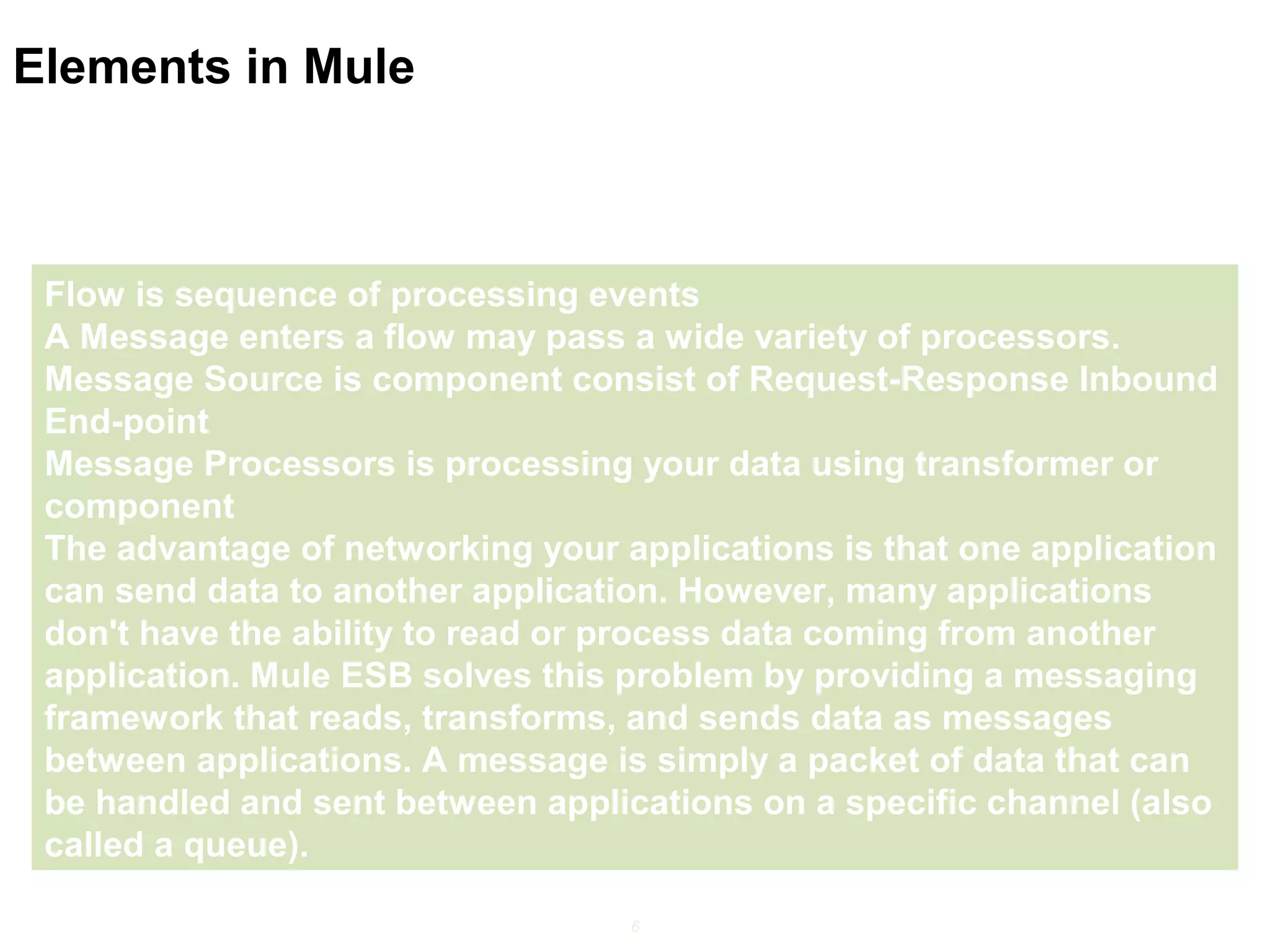 Mule architecture | PPT