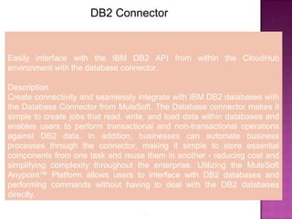 Mule database-connectors | PPT