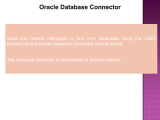 Mule database-connectors | PPT