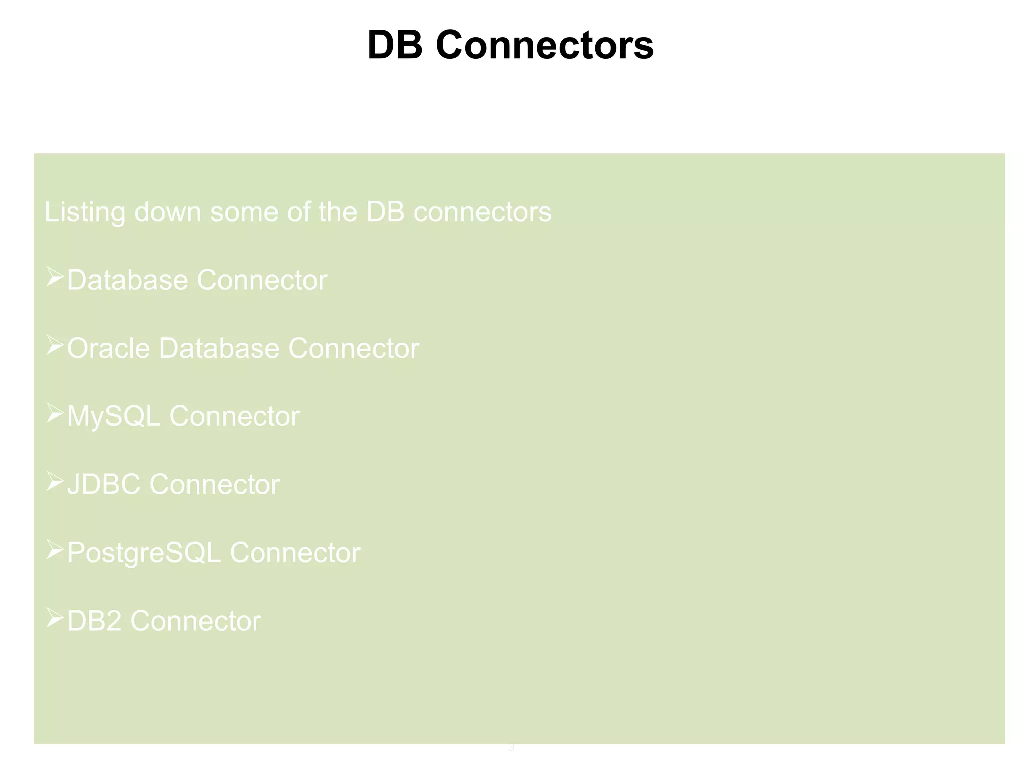 Mule database-connectors | PPT | Free Download