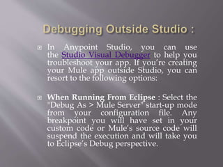 Mule debugging-sample | PPT