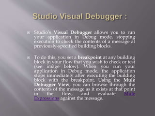 Mule debugging-sample | PPT