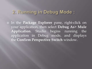 Mule debugging-sample | PPT