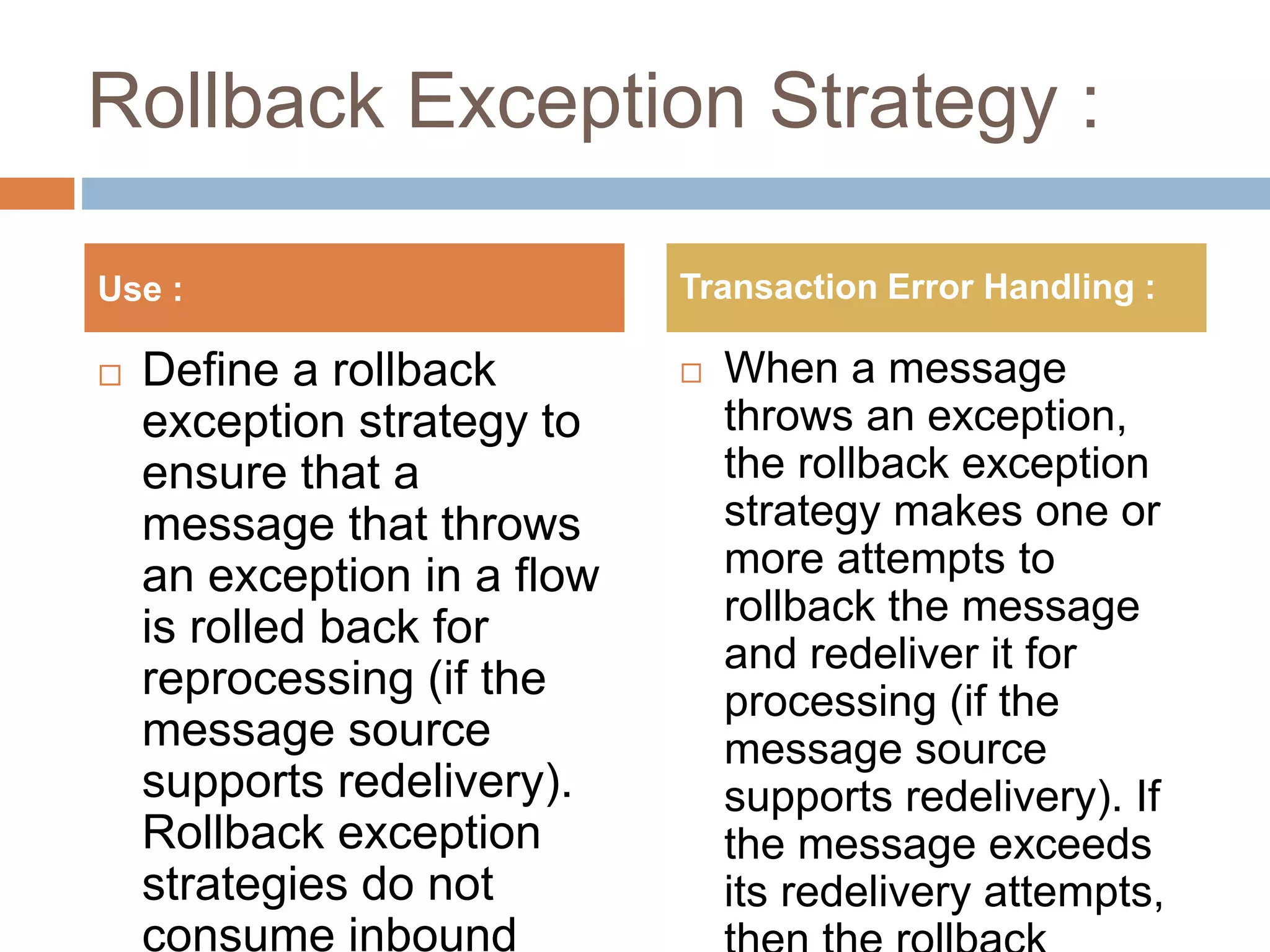 Mule - error handling | PPT