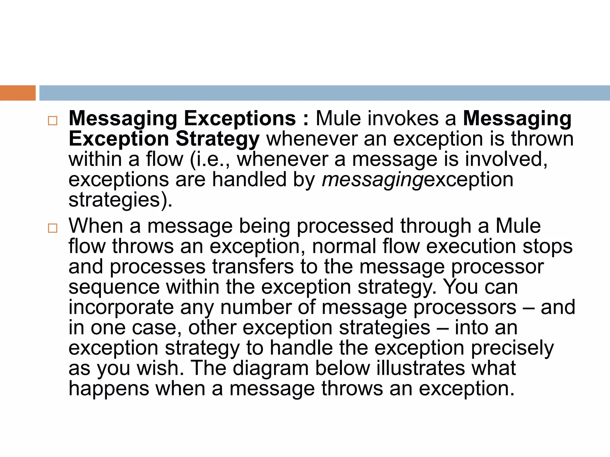 Mule - error handling | PPT