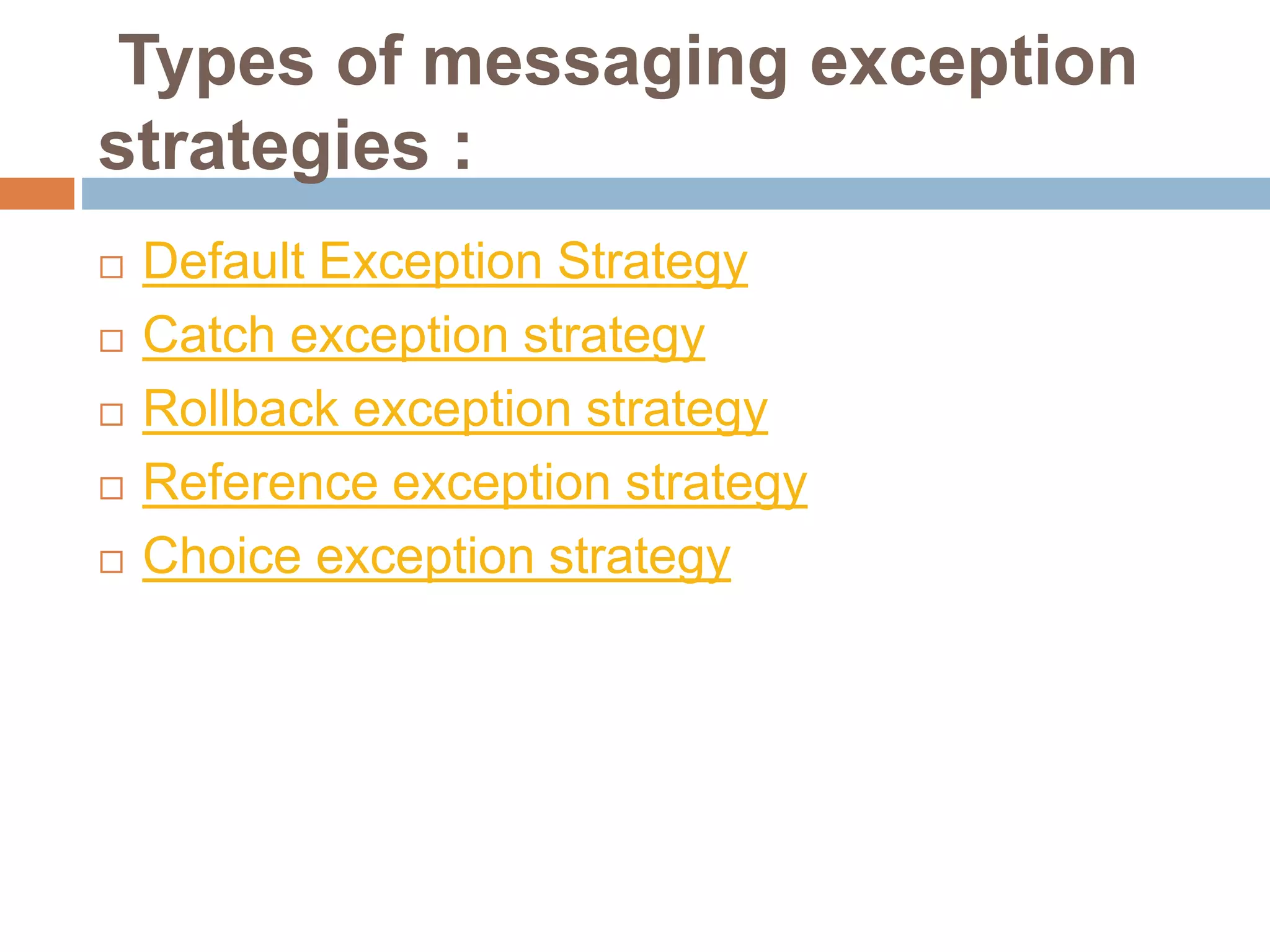 Mule - error handling | PPT