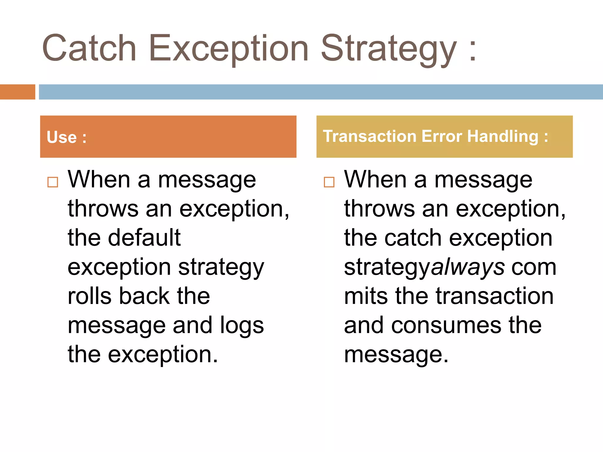 Mule - error handling | PPT