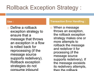 Mule - error handling | PPT
