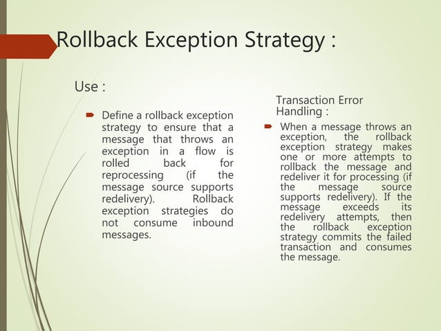 Mule error handling | PPTX