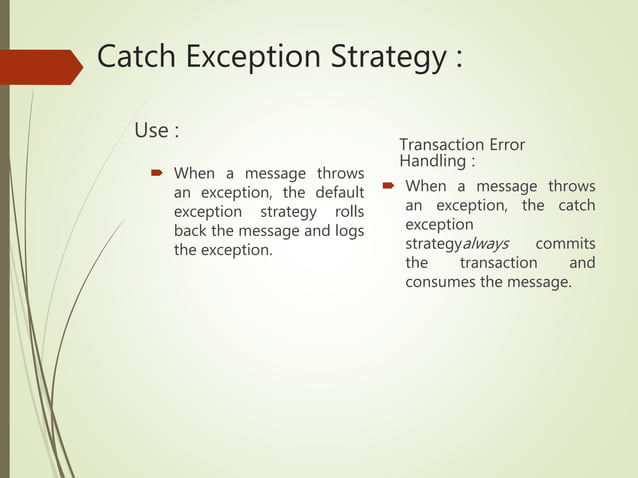 Mule error handling | PPTX