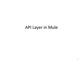 Api Layer | PPT