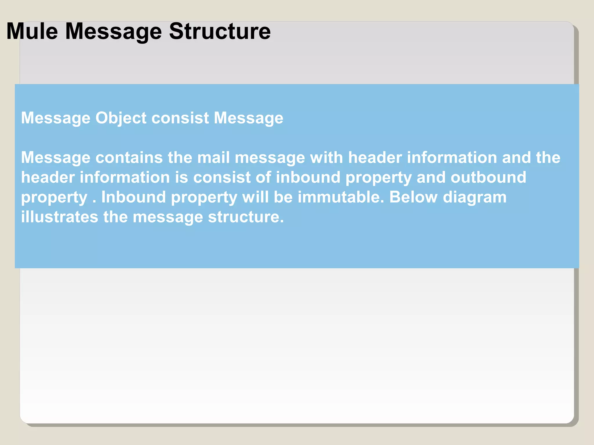 Mule esb-architecture | PPT
