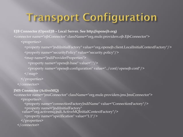 Mule execution | PPT